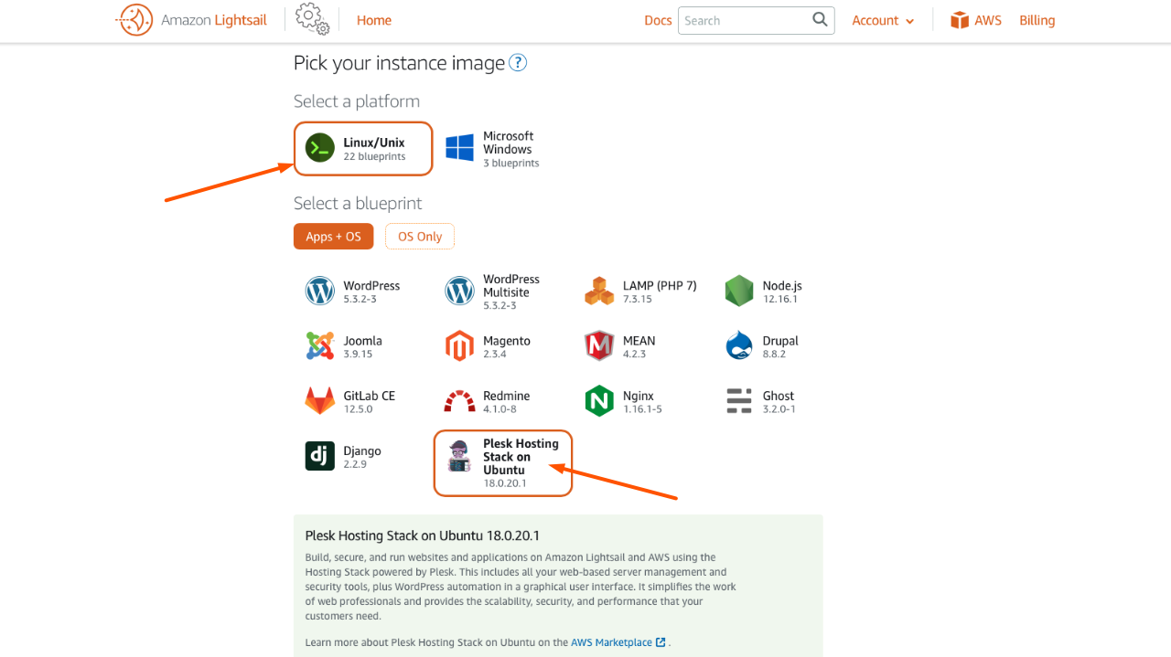 How To Easily Install WordPress With Plesk On AWS LightSail
